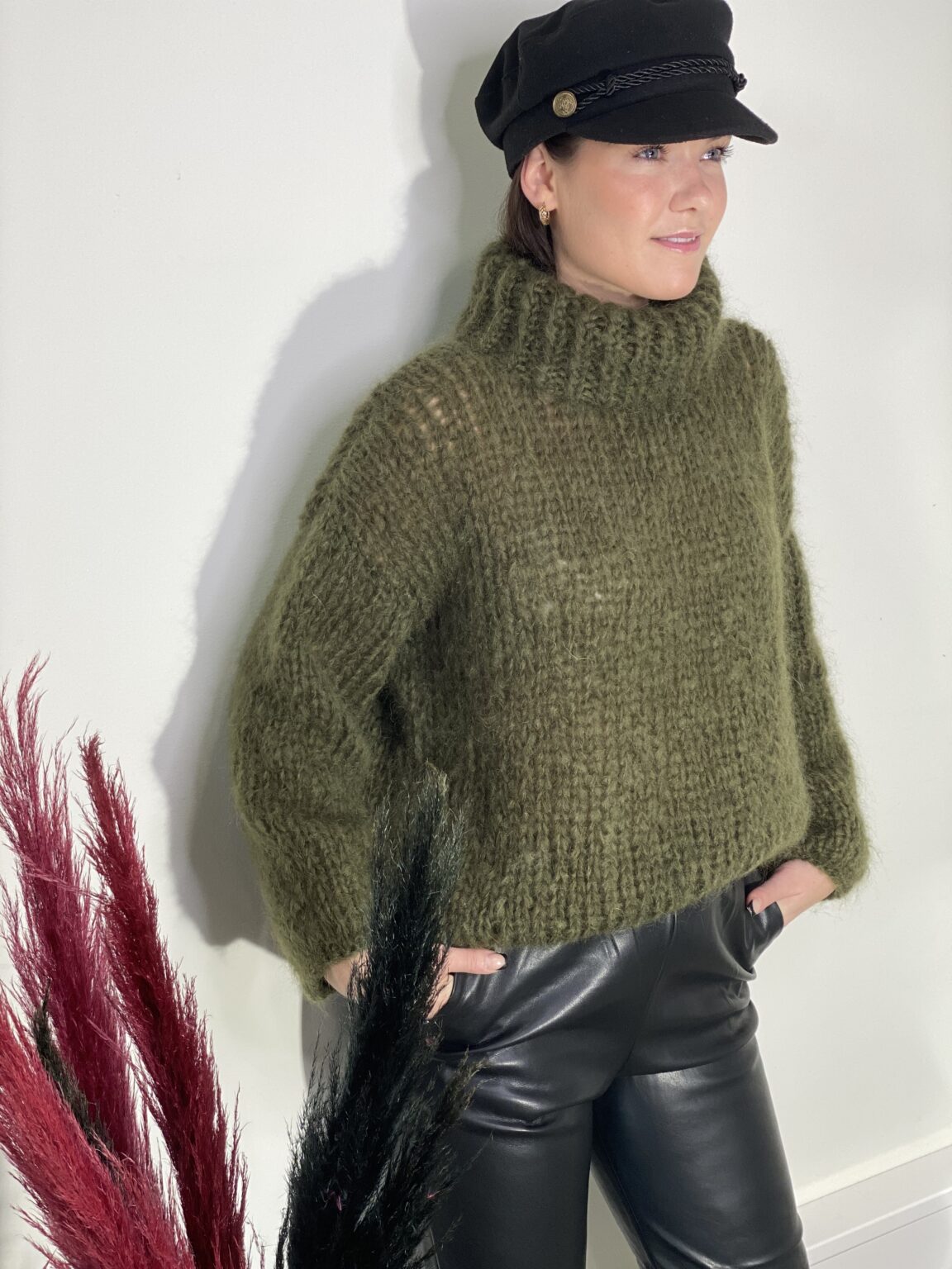 HAILEY sweater - Hvit - Knitteriet