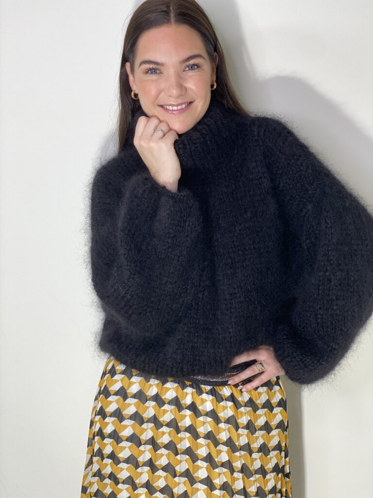 HAILEY sweater - Hvit - Knitteriet